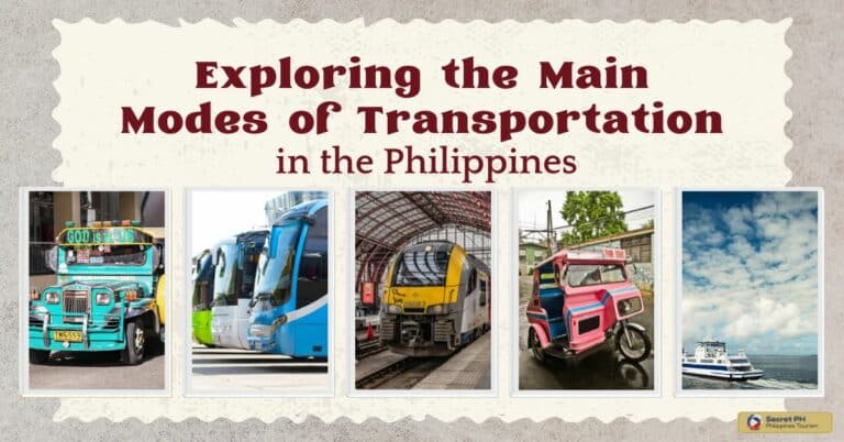 Exploring the Main Modes of Transportation in the Philippines - Secret ...